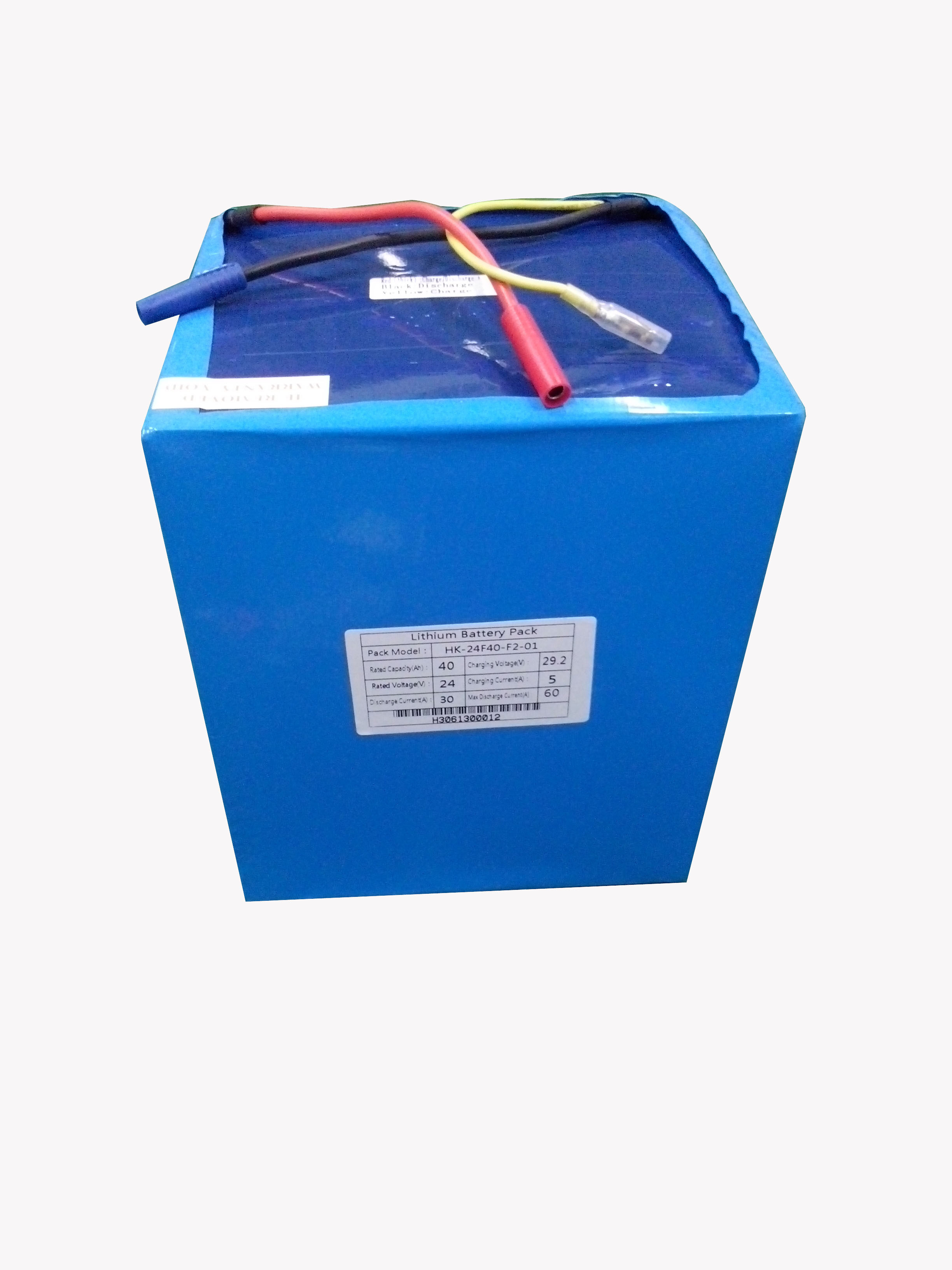 24 Volt 40AH Lithium Battery Module , Environmental Friendly